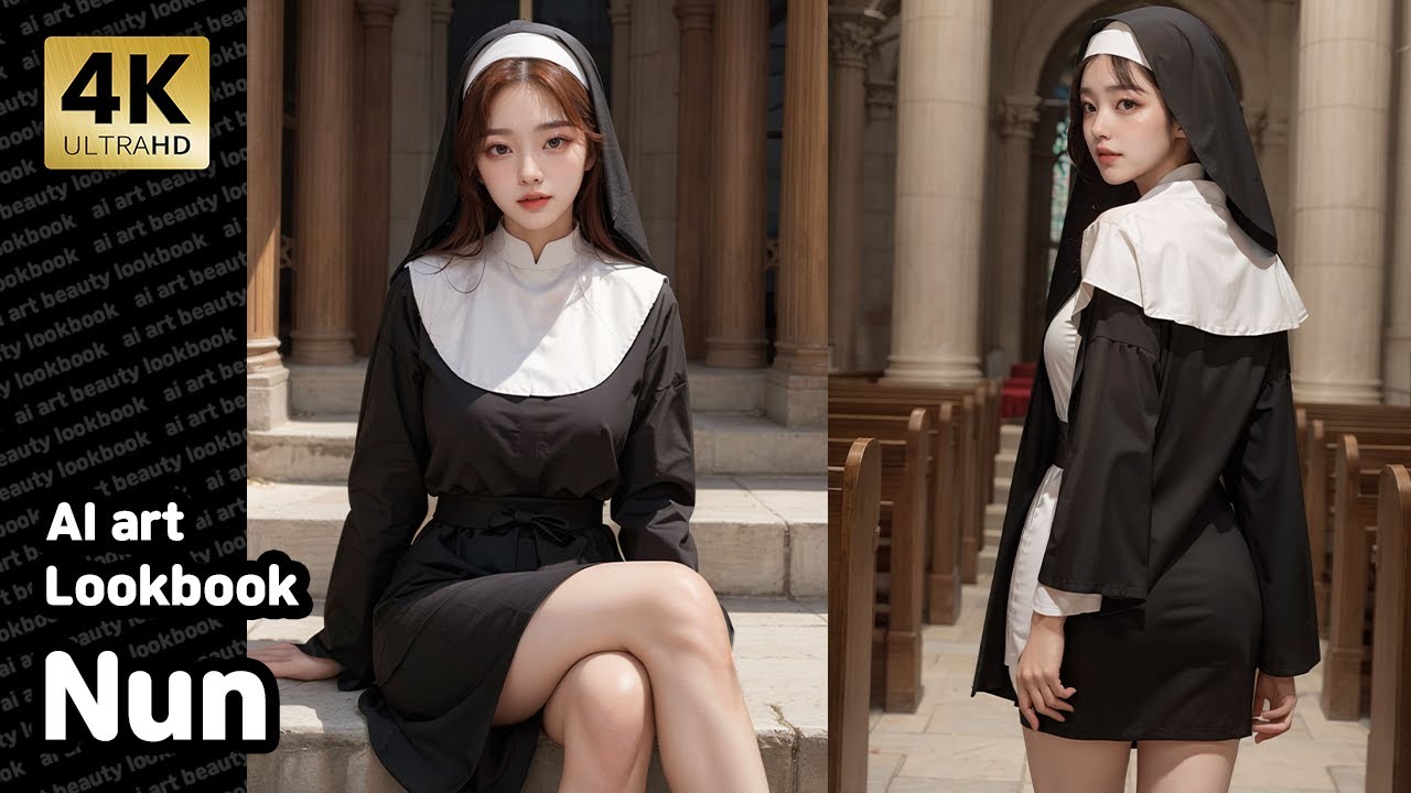 Ai art | 수녀 | Nun | Lookbook - YouTube