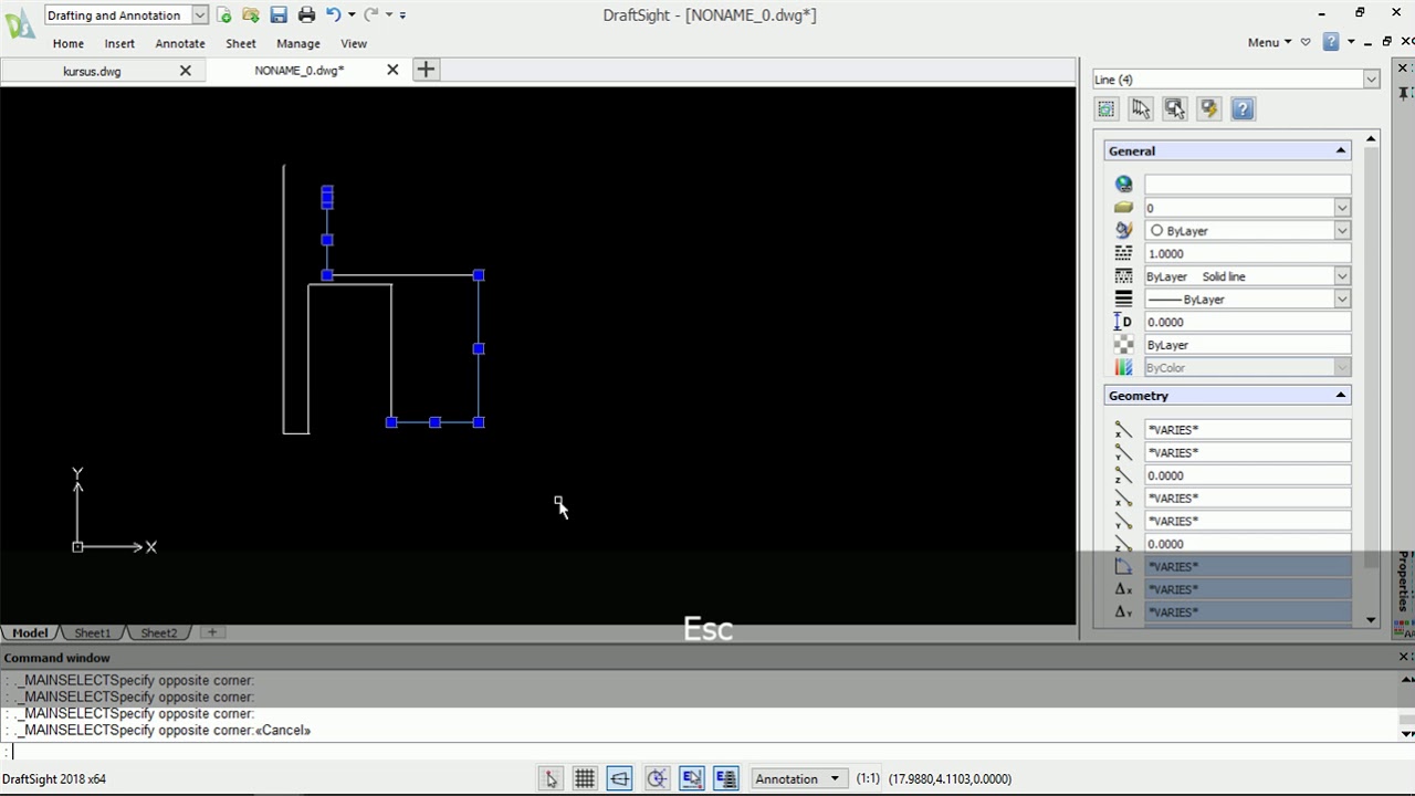 Membuat rumah tipe 32 di CAD | pengantar 9 - YouTube