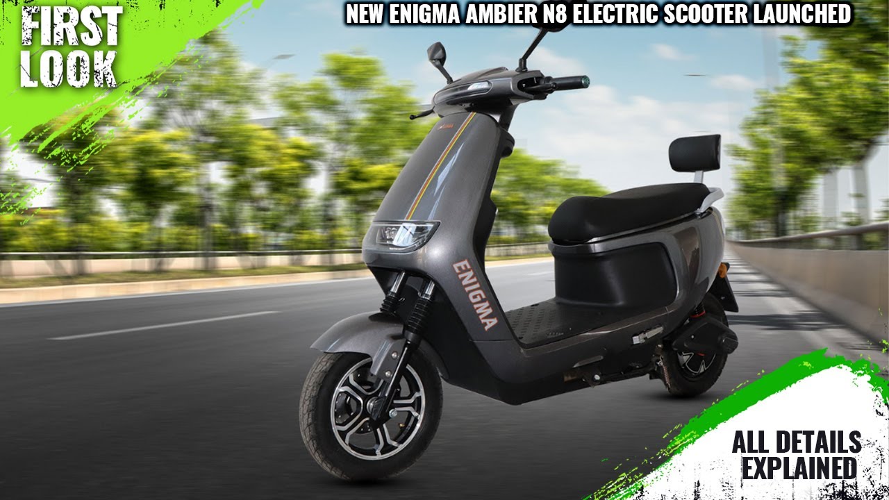 2023 Enigma Ambier N8 Electric Scooter Launched With 200 Km Range ...