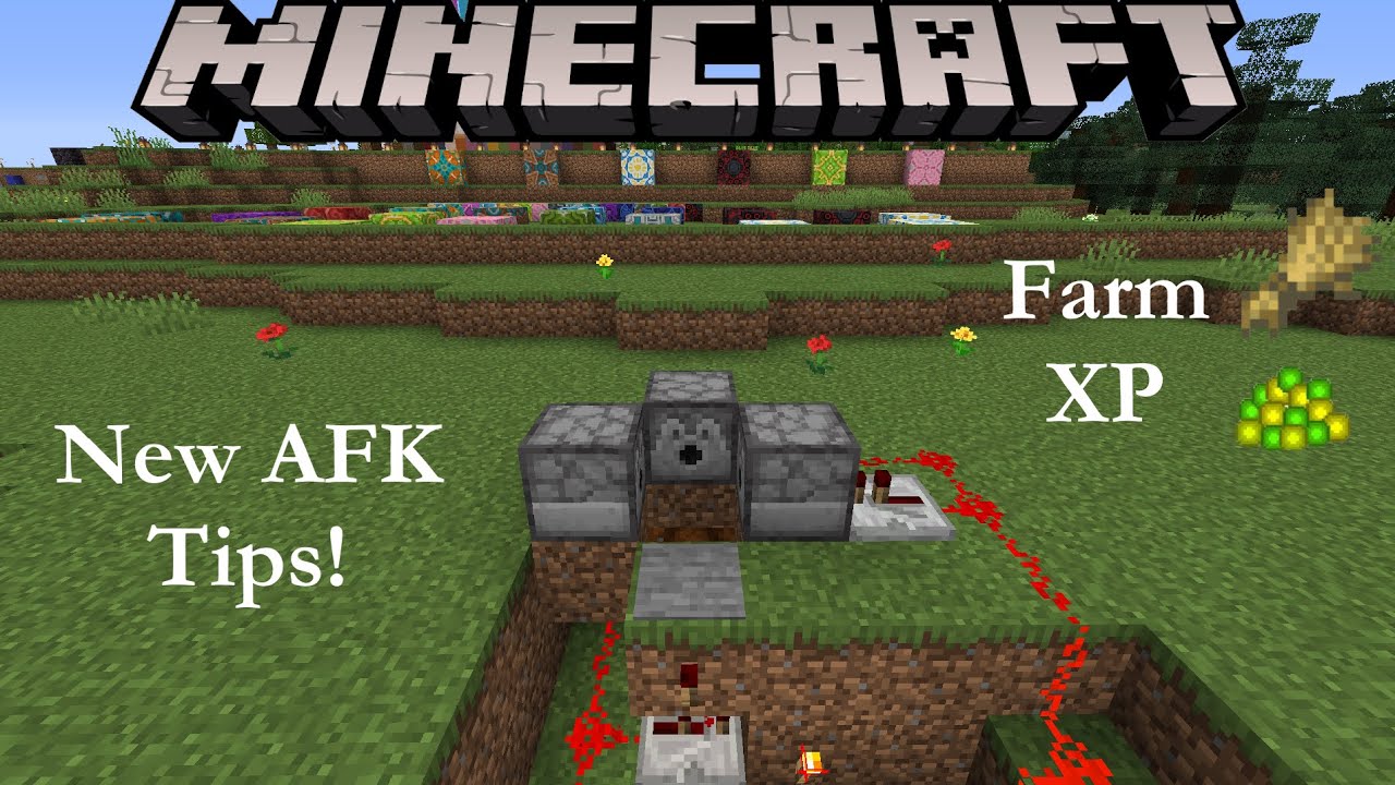 Minecraft: AFK Farm F3 + T (1.16) - YouTube