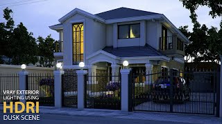 EASY VRAY EXTERIOR LIGHTING TUTORIAL IN 3DS MAX USING HDRI | Doovi