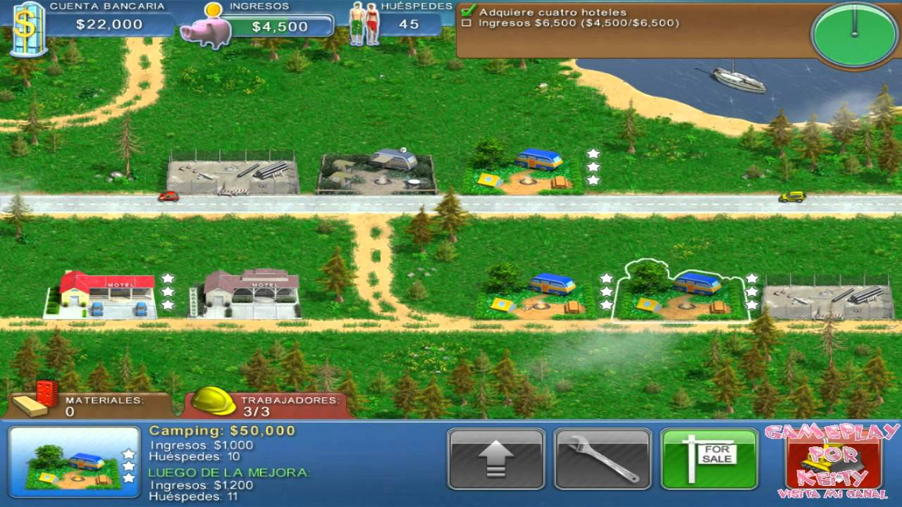 [Gameplay] Hotel Mogul Nivel 1 y 2 - YouTube