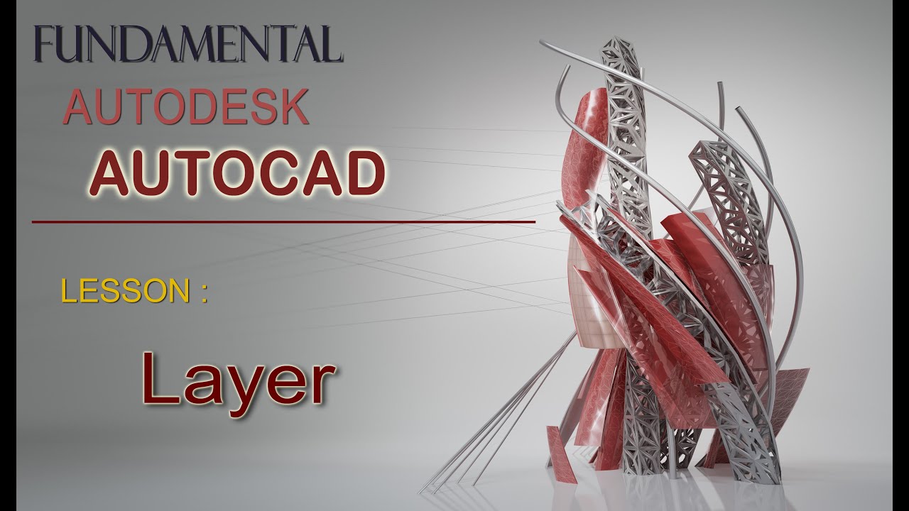 AutoCAD 2020 Lesson Layer YouTube AutoCAD 2020 Lesson Layer YouTube