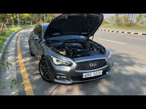 #2.2d #Diesel #INFINITI #Q50 #Gray #2015y #2143cc #170HP #651970 #RearCam #SunRoof #Around_View