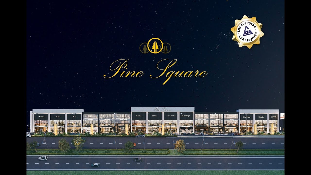 Pine Square a Unique Style Shopping Arcade - YouTube
