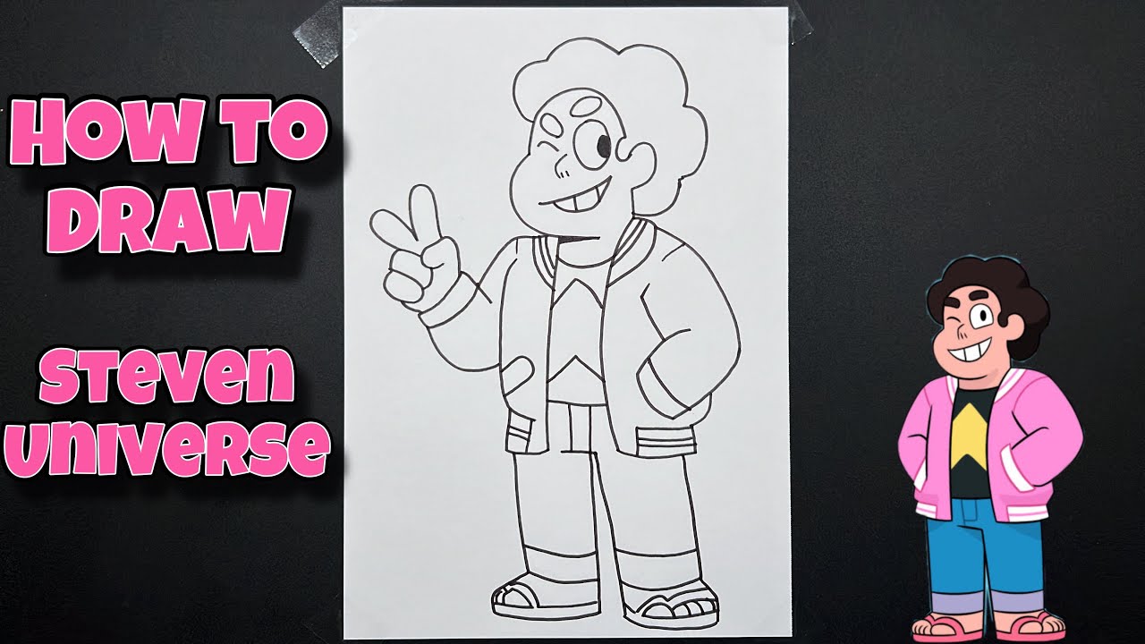 How To Draw Steven Universe | Steven Universe #drawing #stevenuniverse ...