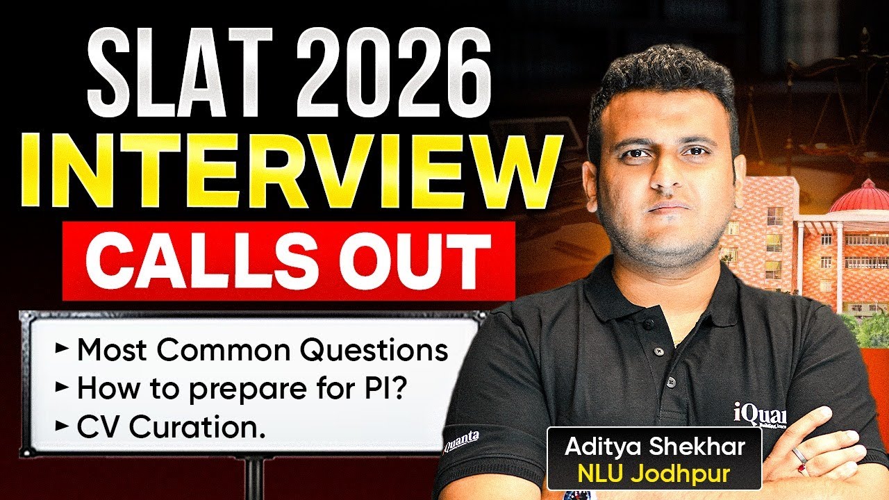 SLAT 2026 INTERVIEW CALLS OUT | CV and PI preparation for SLAT 2026 ...