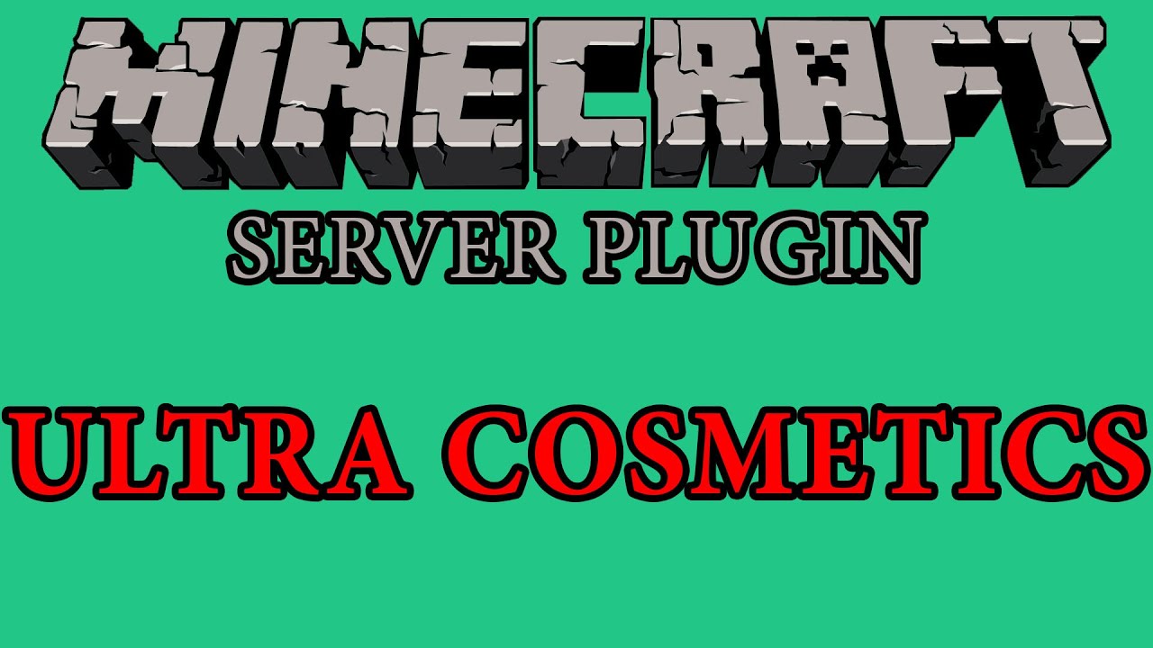 Minecraft server plugin: Ultra Cosmetics 2 - YouTube