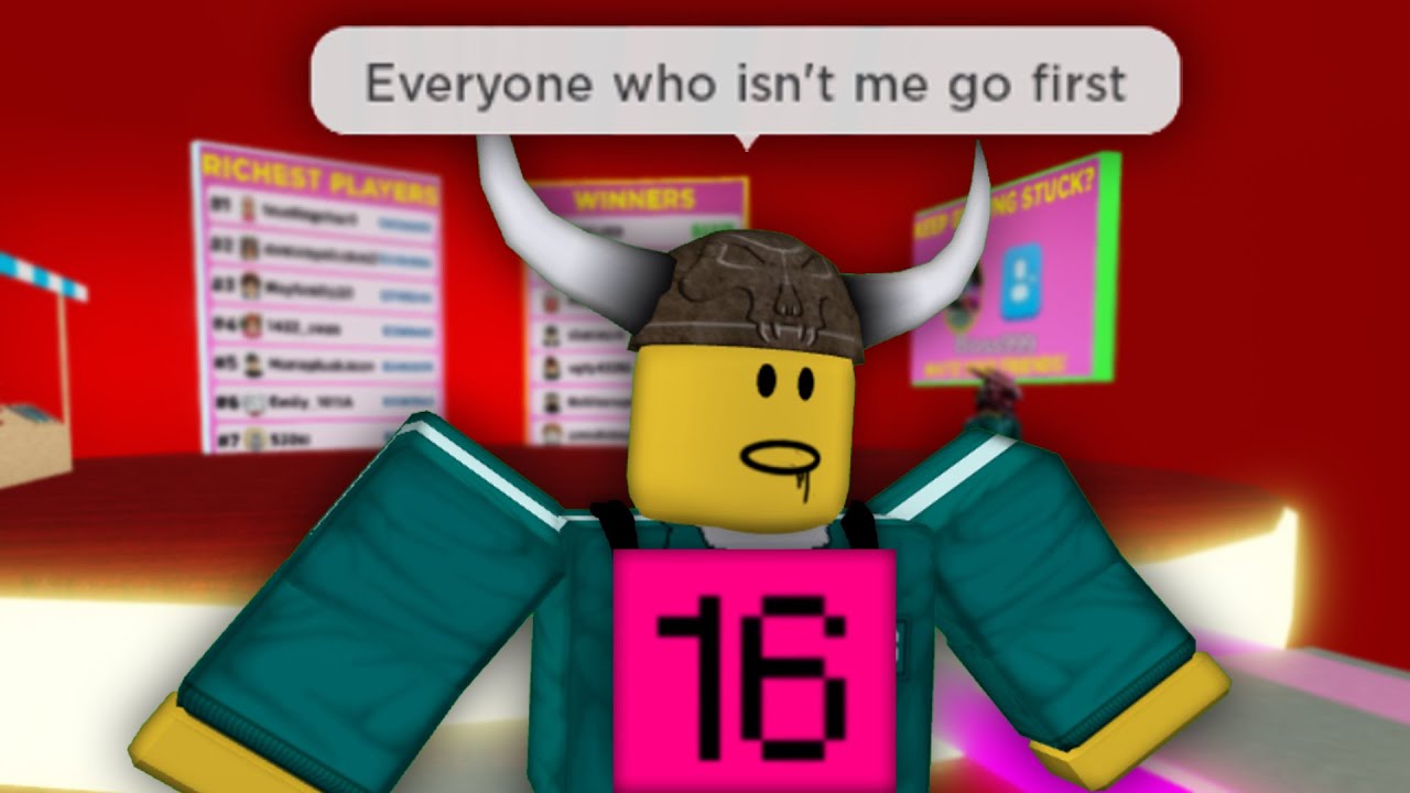 Roblox Squid Game Glass Stepping Stones Youtube