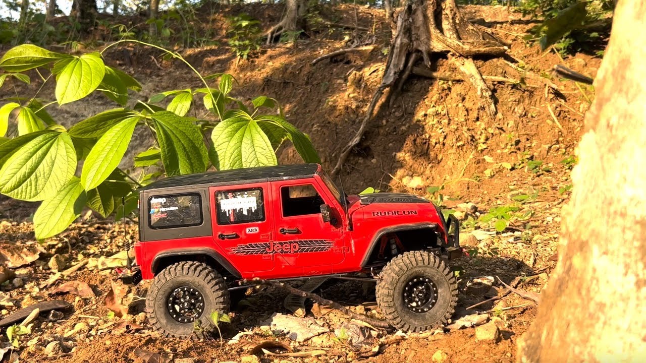 Rock Mountain | Gunung Batu | KYX SCX10 II | RC ADVENTURE CRAWLER OFF ROAD | 4K HDR - YouTube