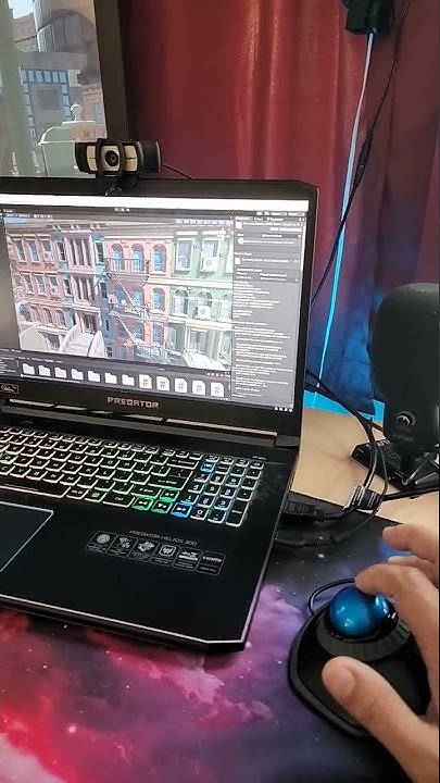 Trackball for game dev! - YouTube