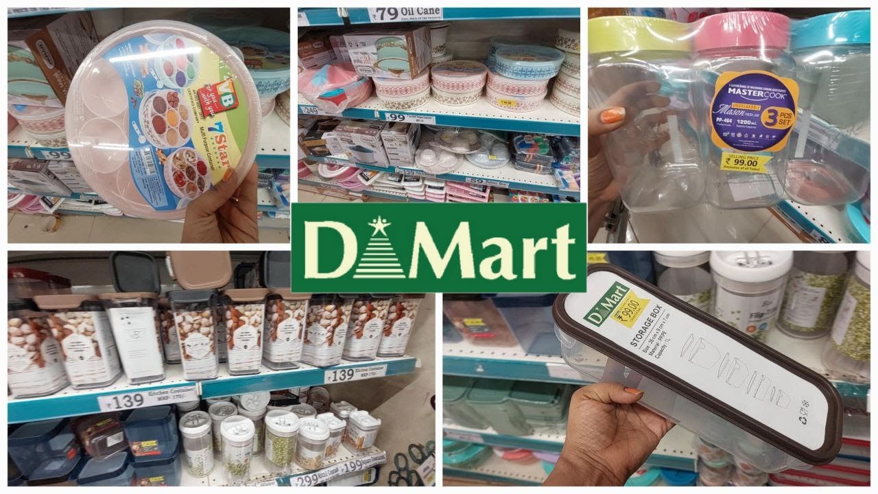 Dmart containers starting from Rs.79 | Dmart containers special - YouTube