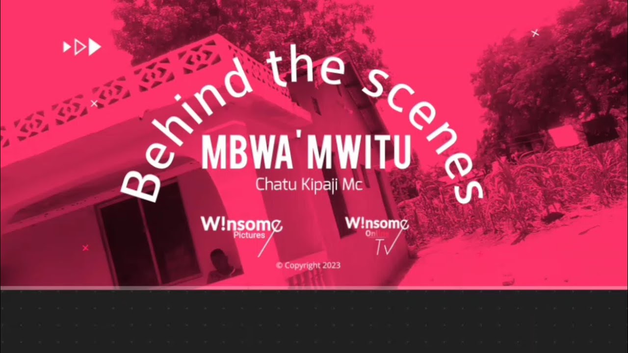 Behind the scenes (MBWA' MWITU) Chatu Kipaji Mc - YouTube