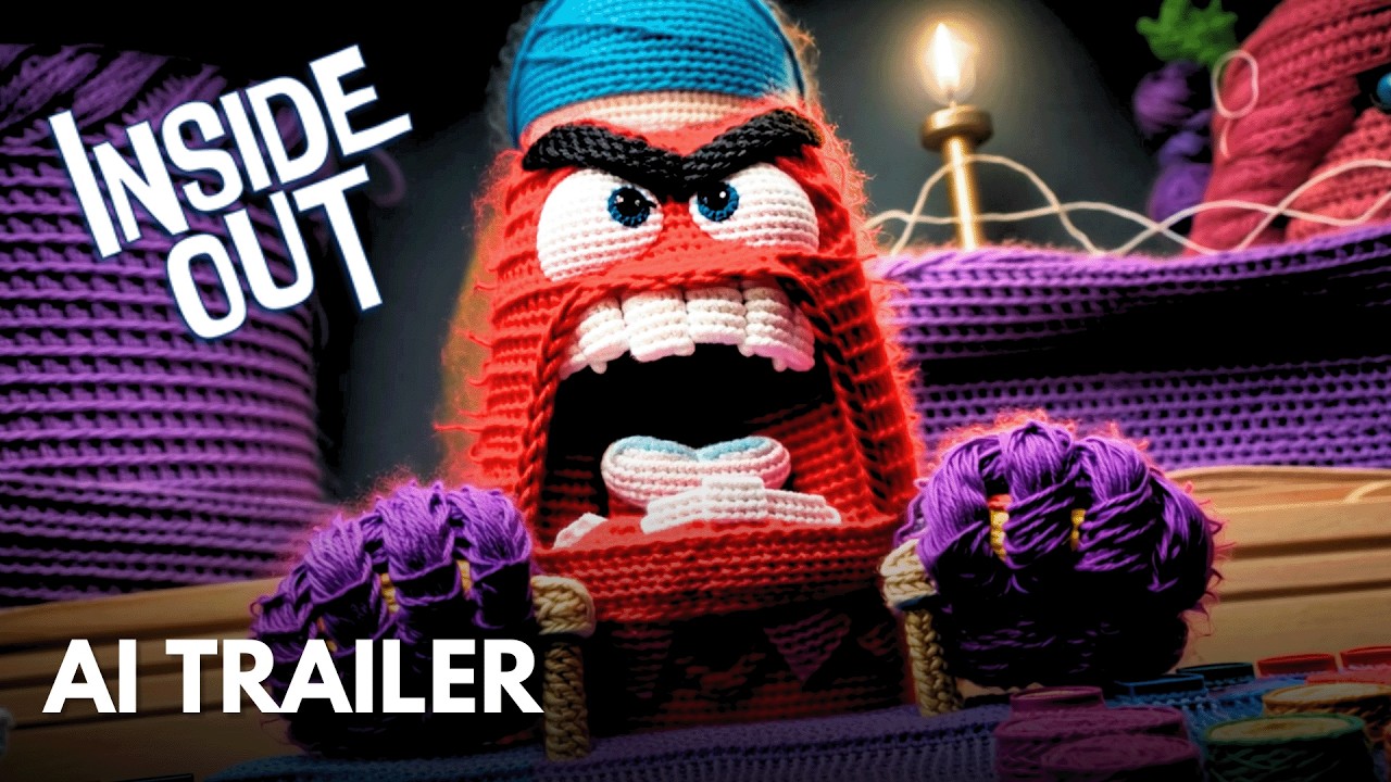 INSIDE OUT Movie Trailer Reimagined by AI in YARN | Runway Gen 3 - YouTube