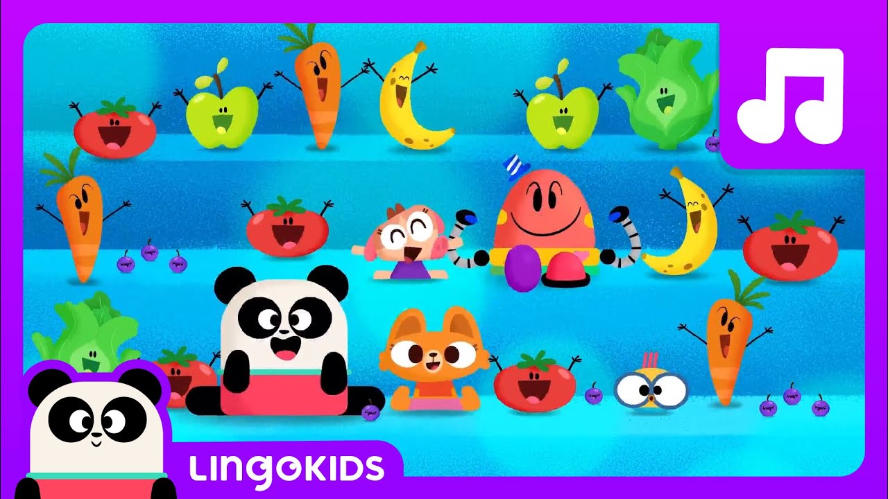 Lingokids ABC FRUITS and VEGGIES 🥭🥬 ABC Song for Kids - YouTube