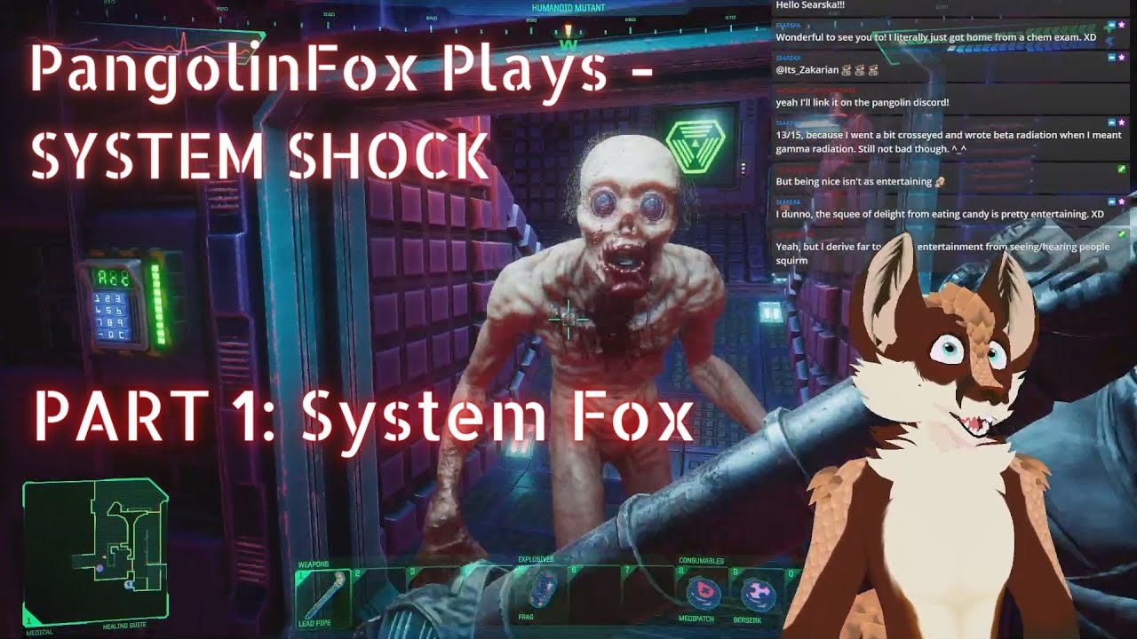 System Fox - PangolinFox Plays: System Shock [Part 1] [Furry Vtuber ...