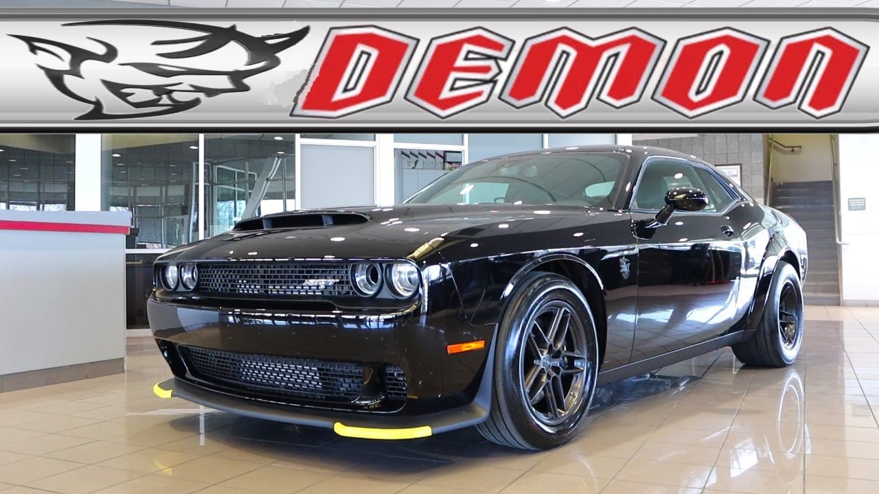 NEW Dodge Demon 170: 1,000 Horsepower Factory Drag Car! - YouTube