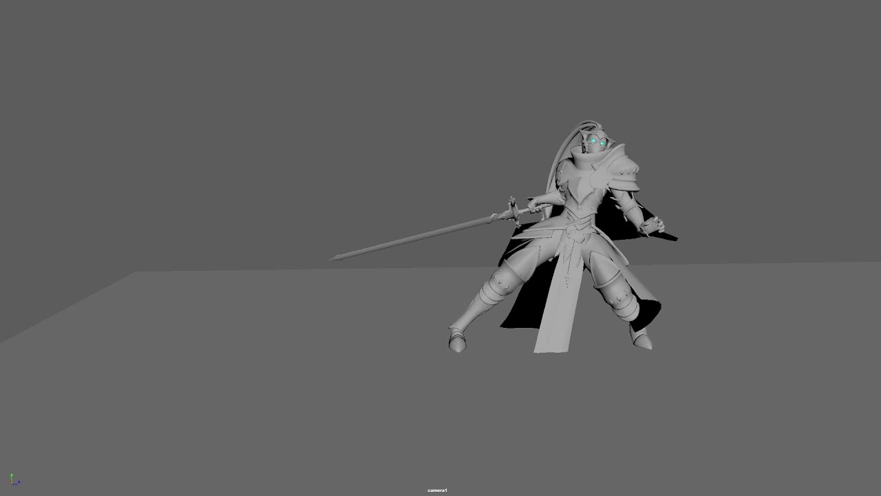 Sword Swinging Animation Practice - YouTube