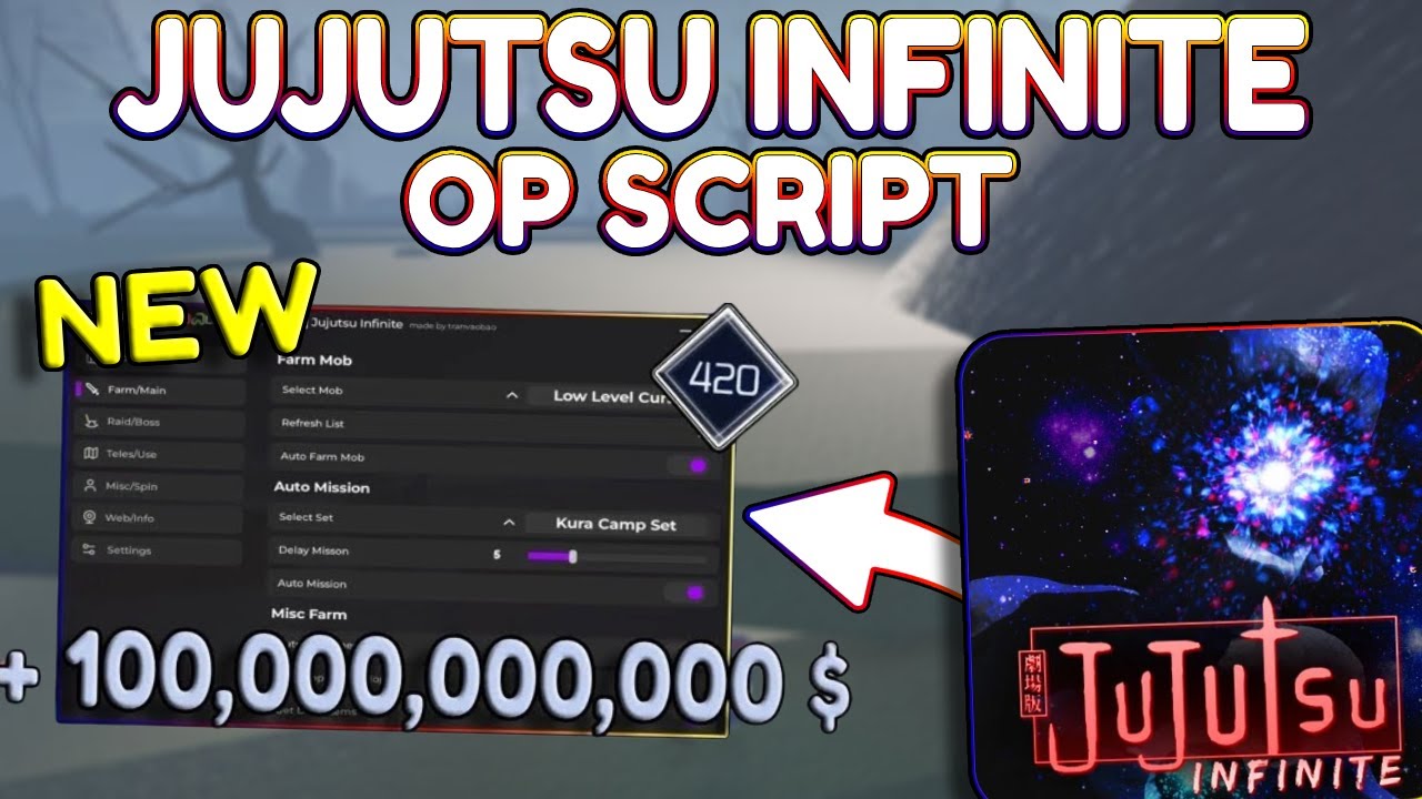 *NEW* Jujutsu Infinite OP Script (PASTEBIN) 2025 - YouTube