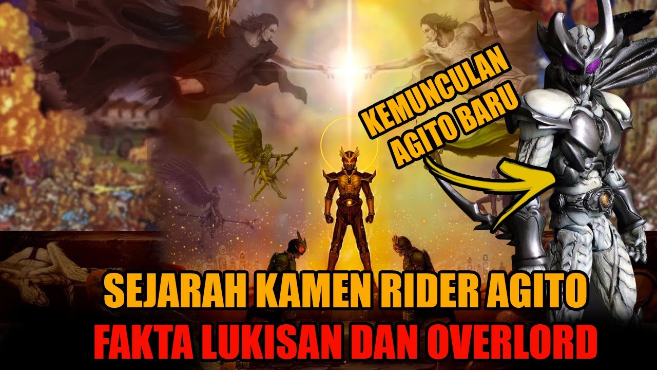 SEJARAH LUKISAN KAMEN RIDER AGITO - MUNCULNYA MIRAGE AGITO - YouTube