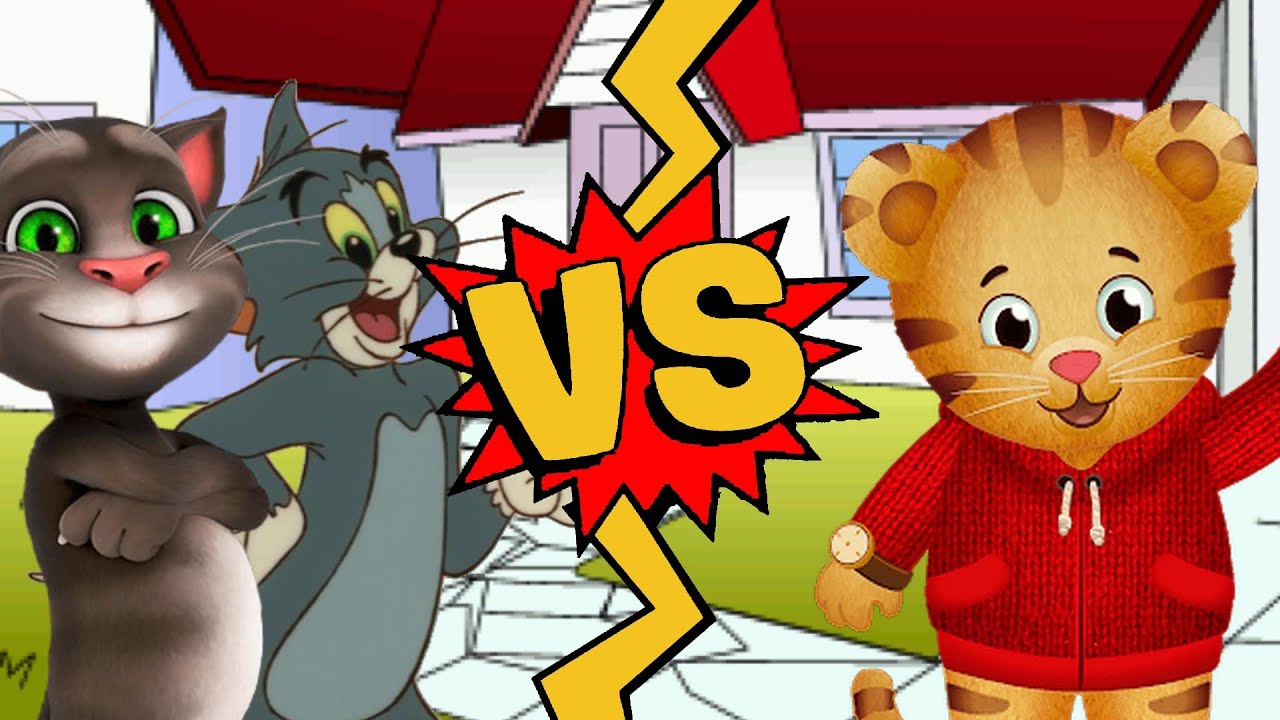 M.U.G.E.N Battles | Talking Tom/Tom Cat vs Daniel Tiger - YouTube