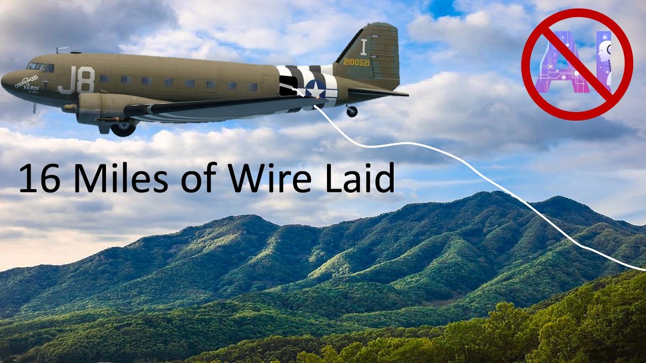 The Fascinating WWII Story of Laying Down Communication Wire by C-47 Plane, Vehicle, Man, & Dog ...