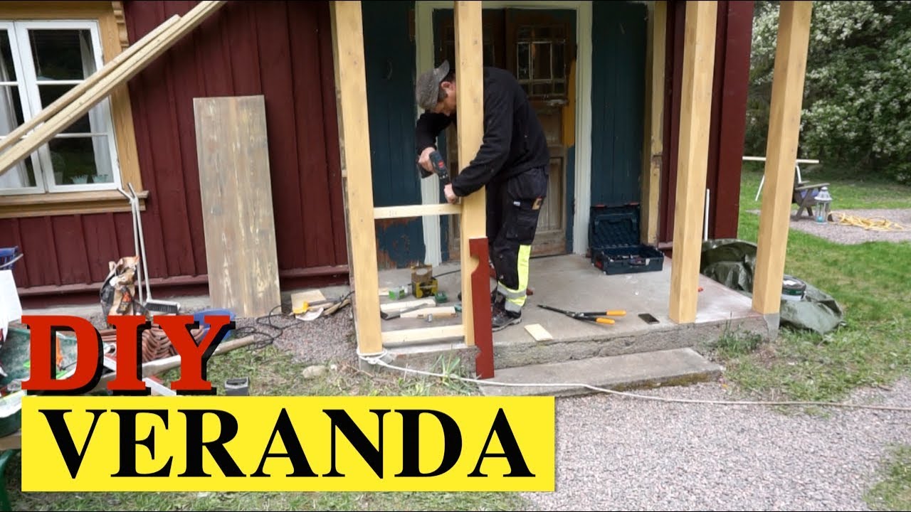 DIY VERANDA - YouTube