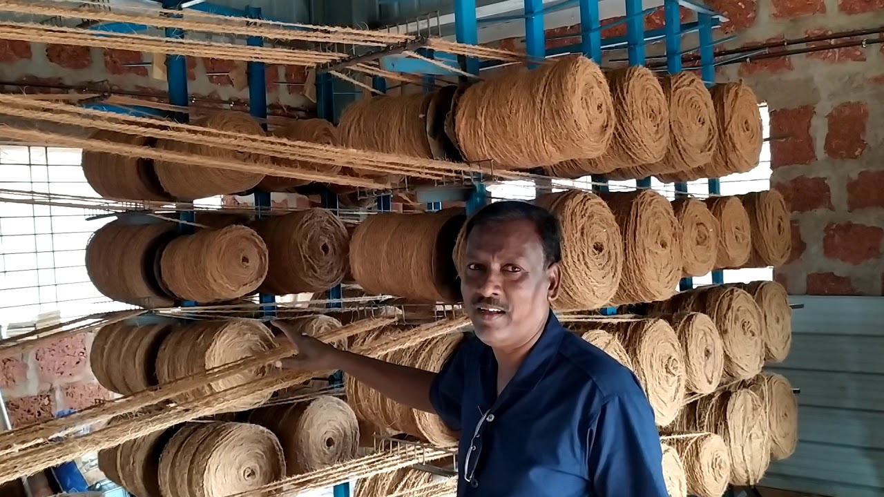 Coir loom - YouTube