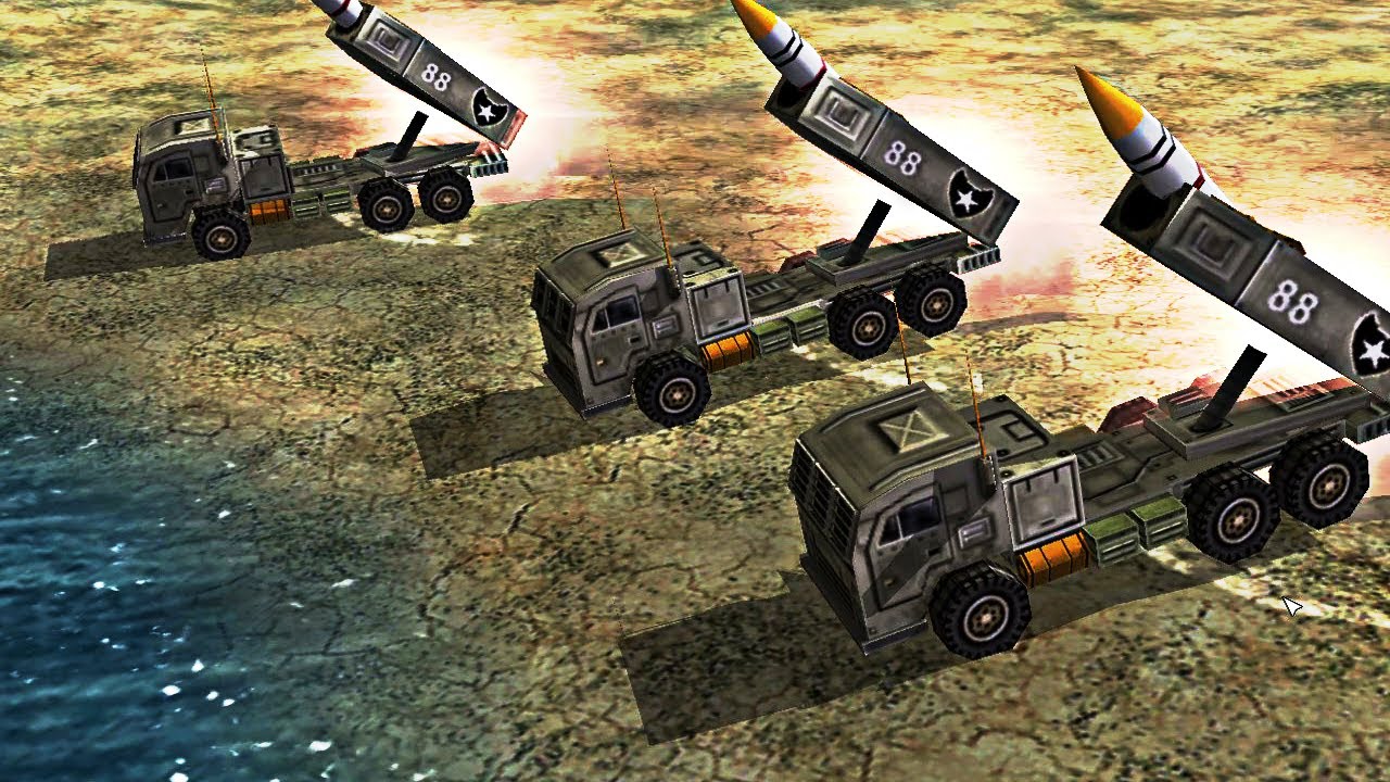 USA Himars + Air Force 1 vs 3 China - C&C Generals Shockwave Remastered ...