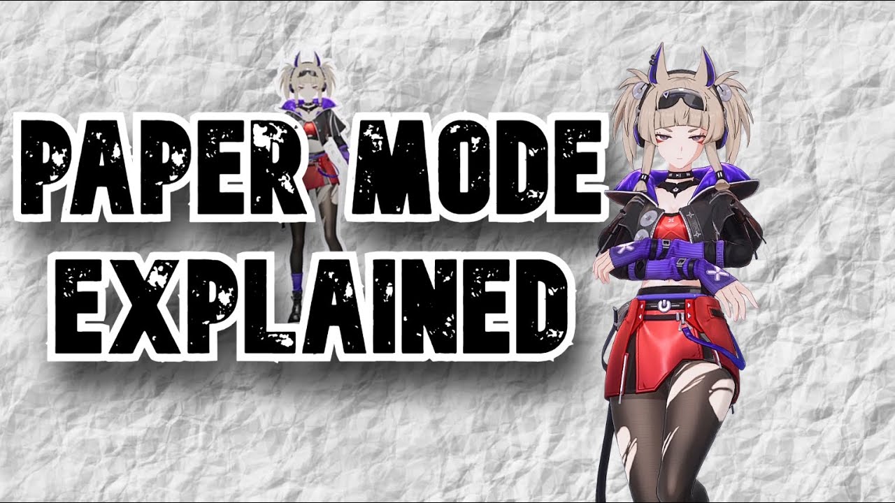 Strinova Paper Mode Explained - YouTube