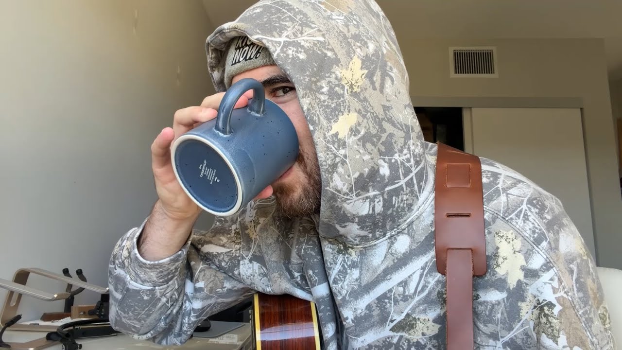 Drinking coffee and writing spontaneous prose. - YouTube