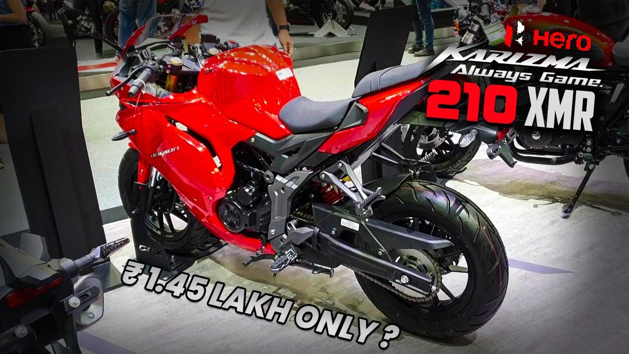Hero Karizma XMR 210cc All Specs Leaks Ahead of Launch 🔥 - YouTube