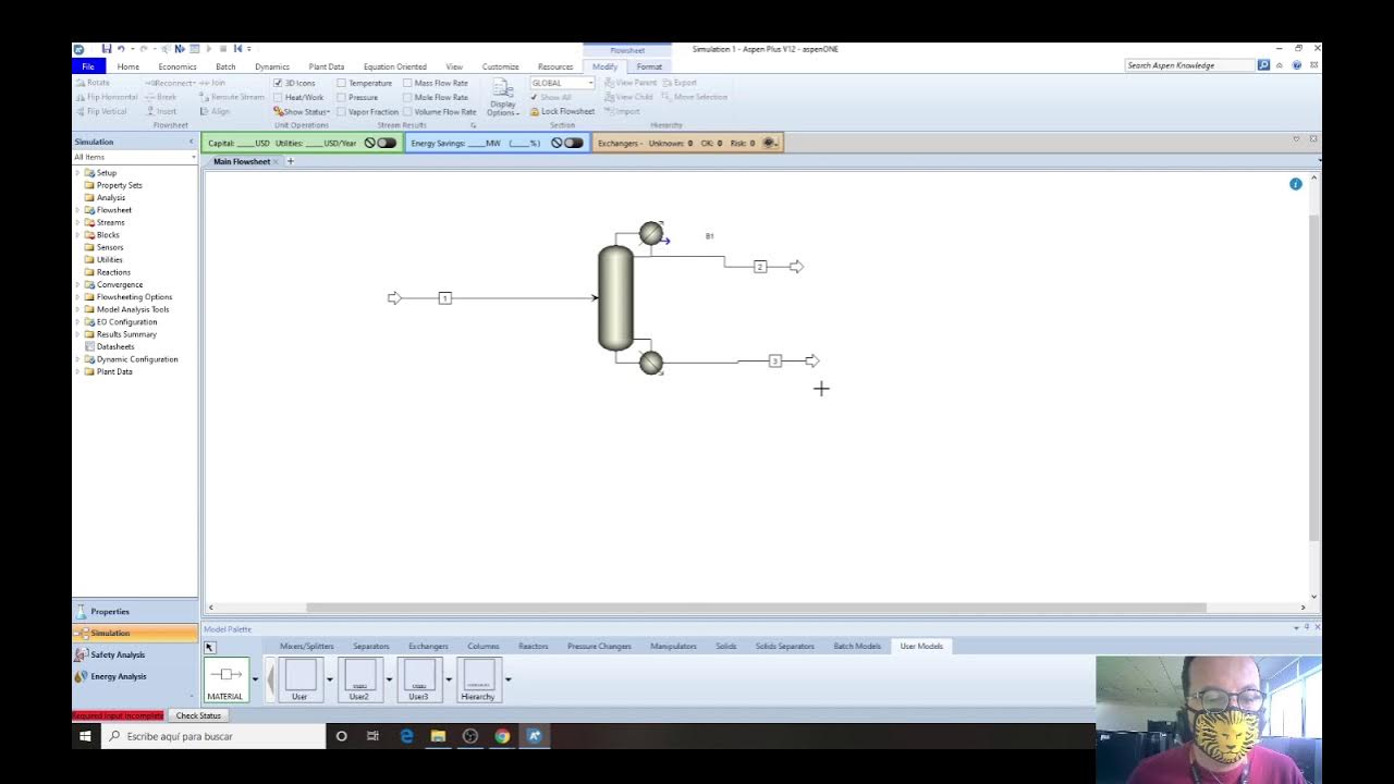 Introducción al Aspen Plus v12 - YouTube