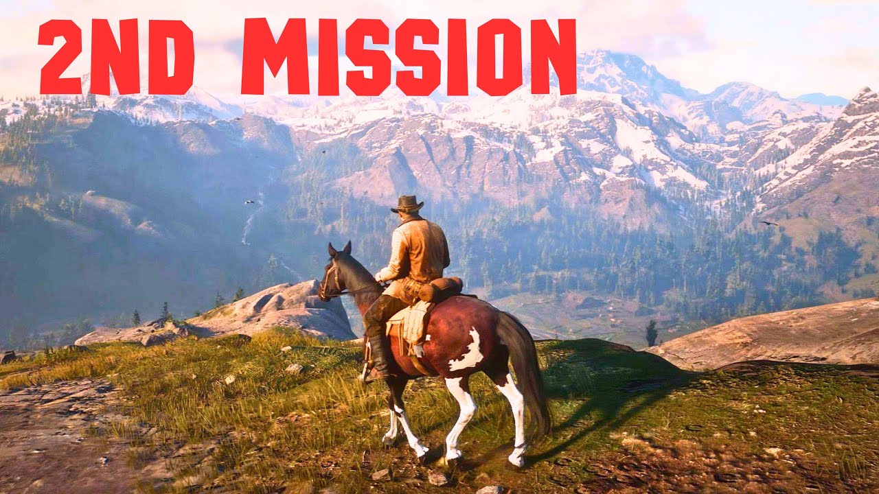 RDR2 PS5 pro - Mission 2 | Chapter 1 Full Gameplay (4K UHD / No ...