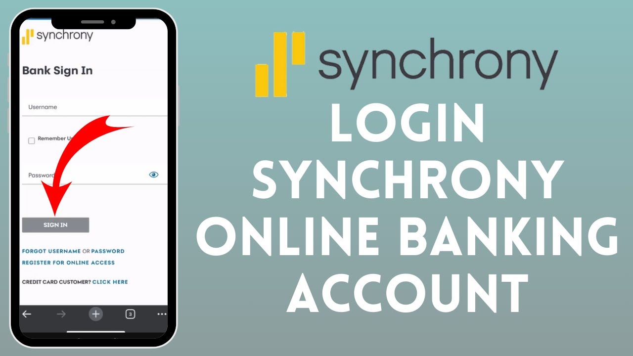 How to Sign in to Synchrony Online Banking (2024) | Synchrony Bank ...