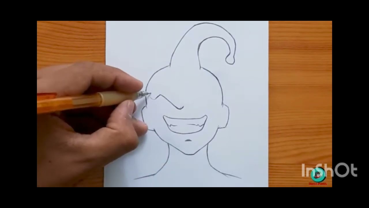 How to draw margin boo from dragon ball super - YouTube