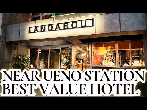 [4K POV] 3-Min from Yamanote Line! Tokyo Boutique Hotel with Skytree View Terrace — LANDABOUT TOKYO