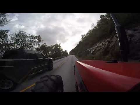 Massey 382 road driving pt.1 front view