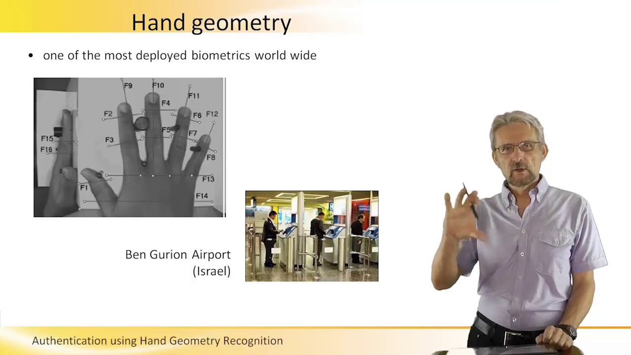 Authentication using Hand Geometry - YouTube