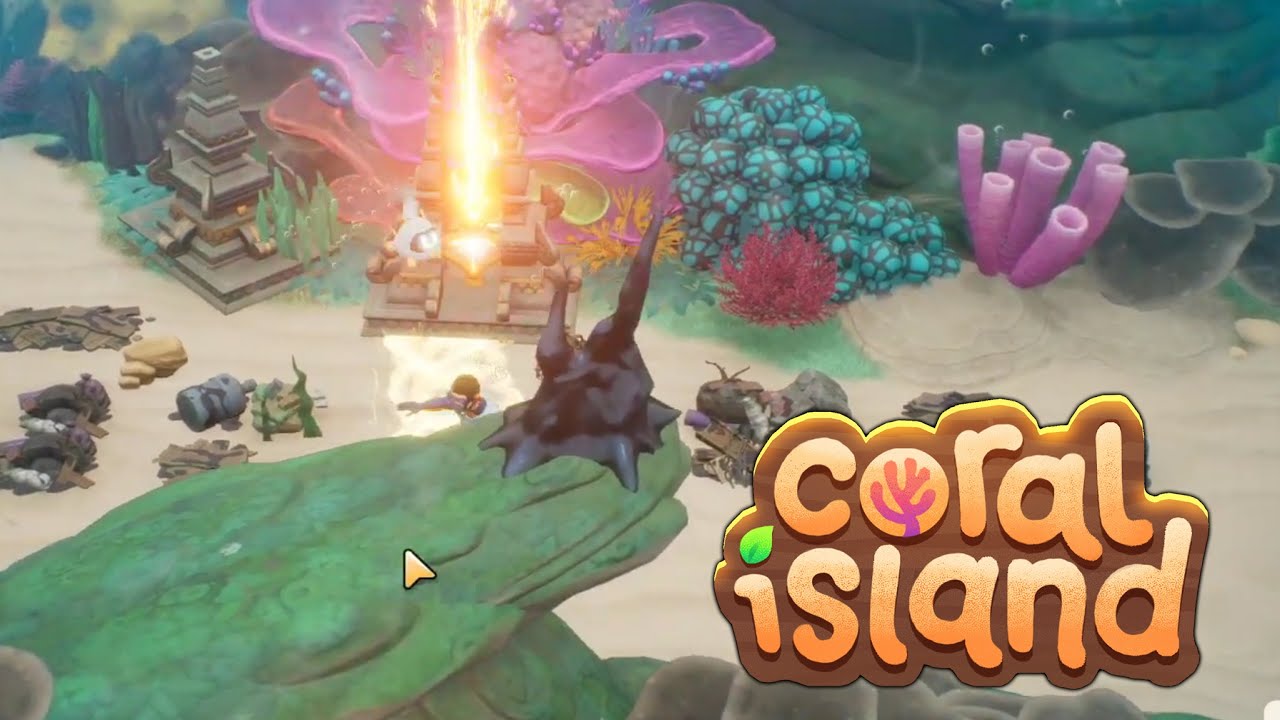 Taking the Dive - 7 - Coral Island First Playthrough - YouTube