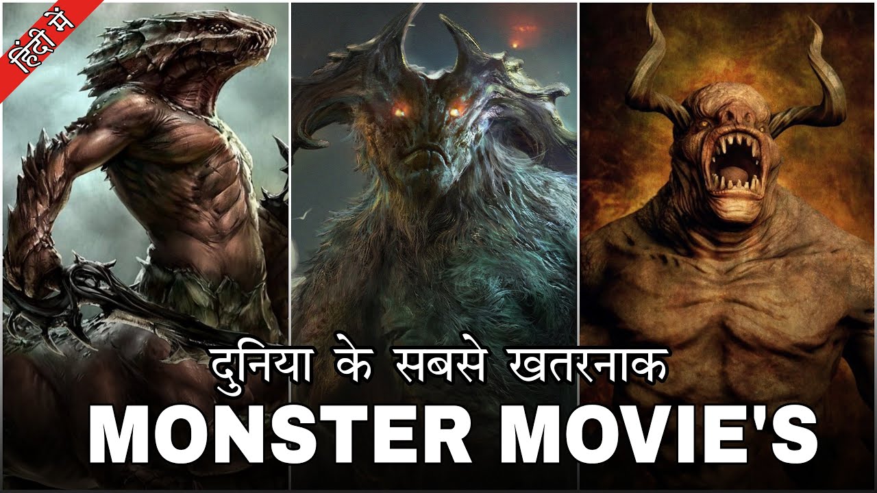 TOP 7 Best "Monster/Creature" Movies in HINDI DUBBED | Monster Movies ...