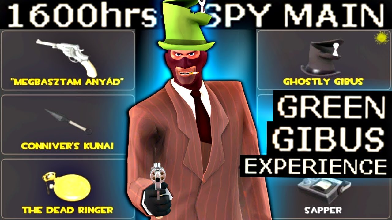 The Gibus Spy🔸1600+ Hours Experience (TF2 Gameplay) - YouTube