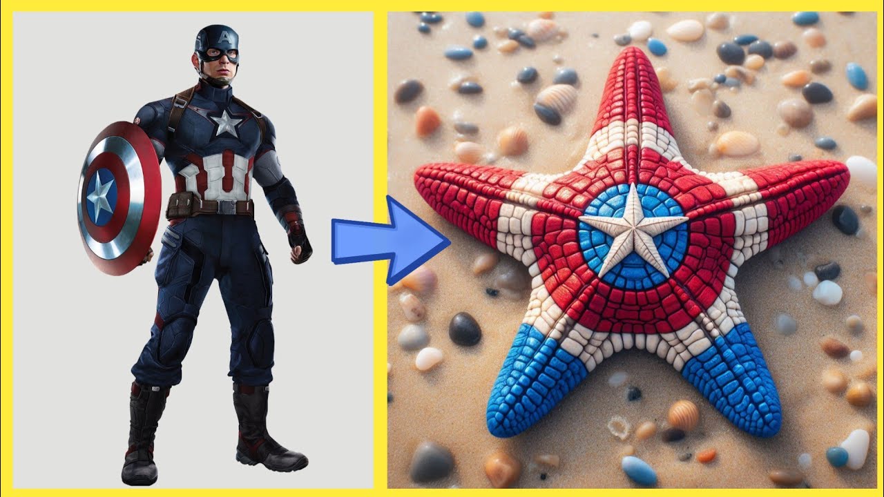 AVENGERS but STARFISH VENGERS 🔥 All Characters (marvel & DC) 2024 - YouTube