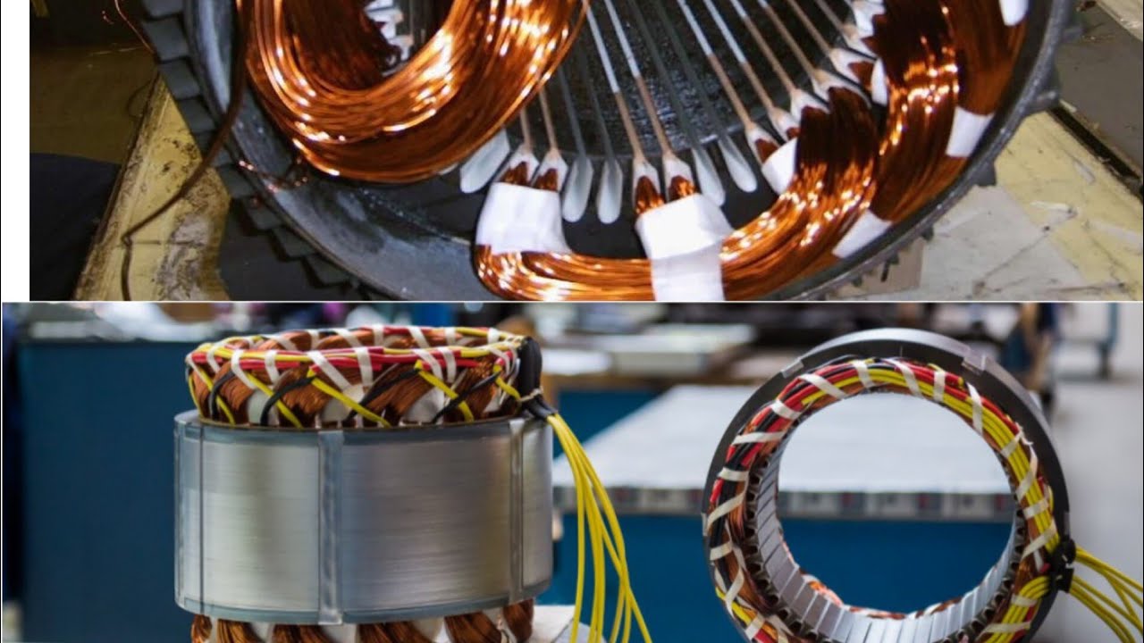 016 - Bobinage moteur asynchrone Séance1 - لف المحركات الغير متزامنة ...