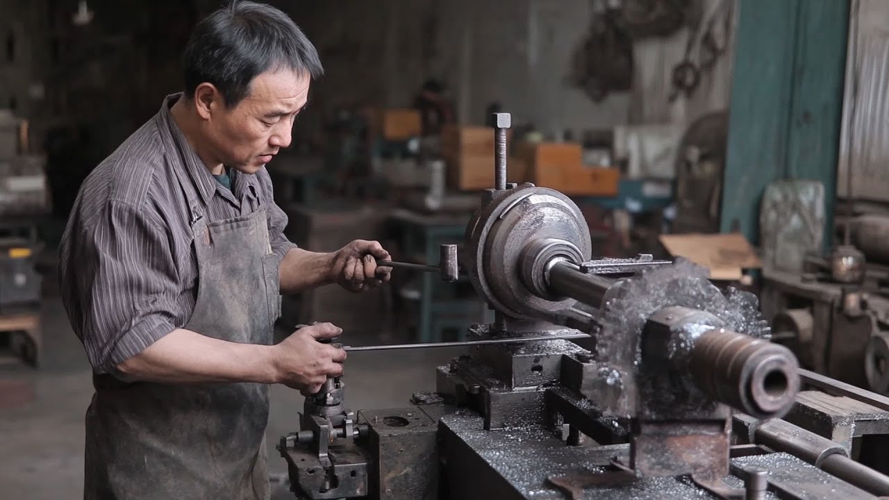 Satisfying Factory Production: Modern Heavy Equipment in Action - YouTube