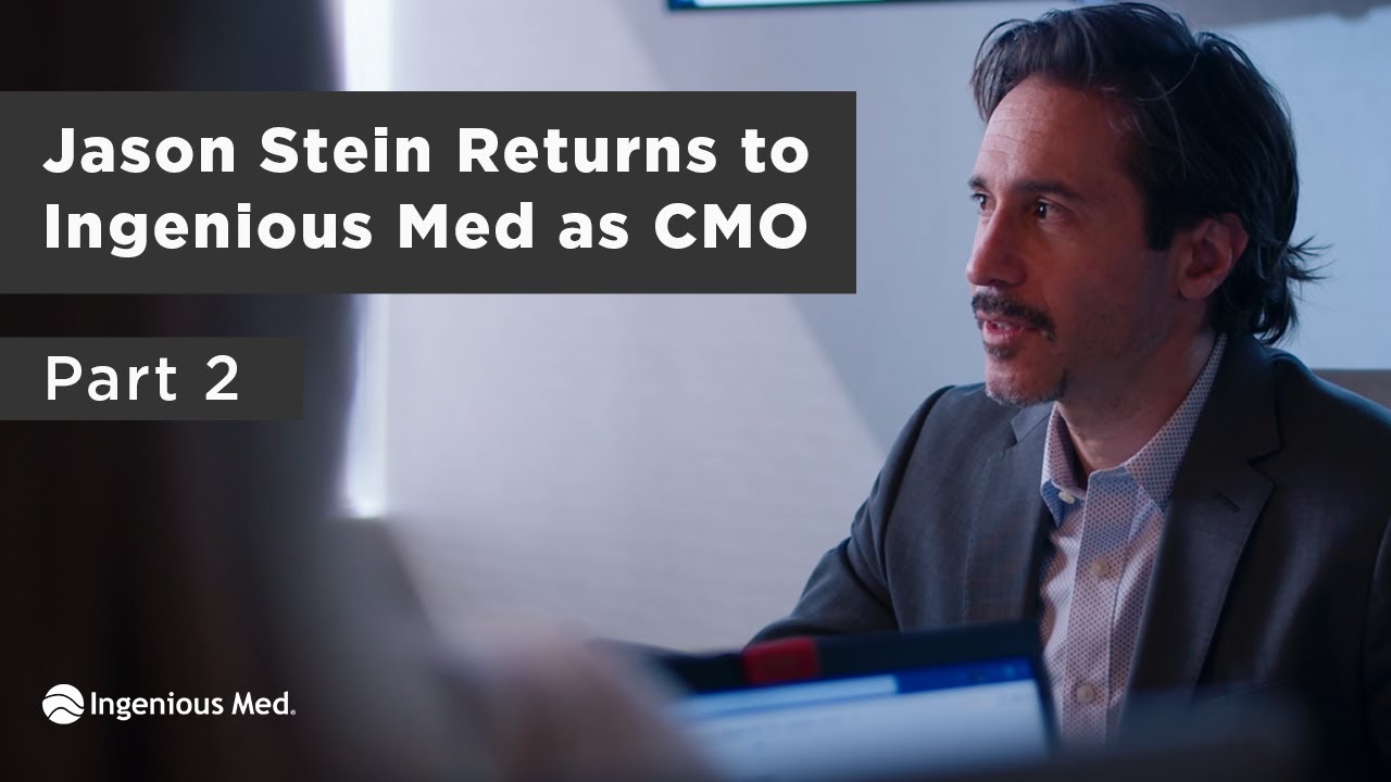 Co-Founder Jason Stein Returns to Ingenious Med as CMO - Part 2 - YouTube