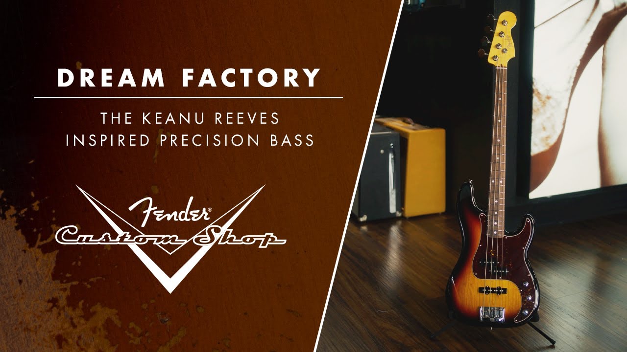 The Keanu Reeves Inspired Precision Bass | Dream Factory | Fender - YouTube