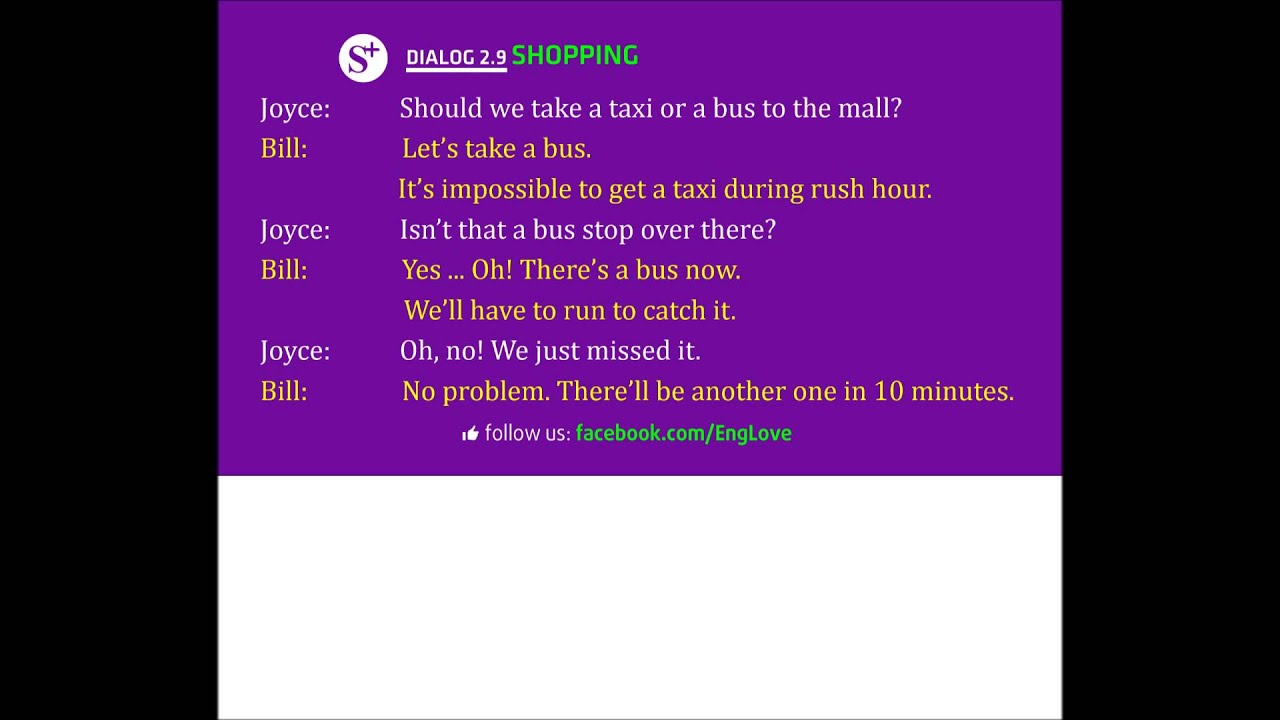 Dialogue 2 10 Transportation - YouTube