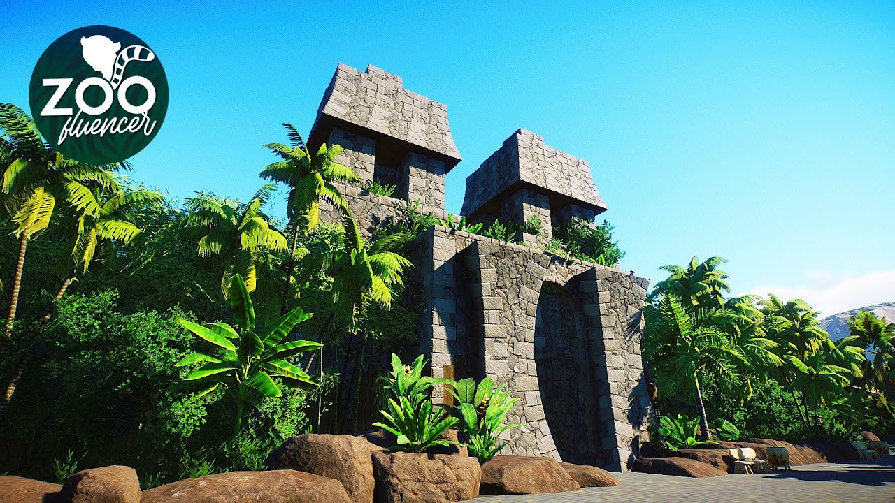 Bonobo Habitat | Planet Zoo Speed Build | Monkey Island EP6 - YouTube