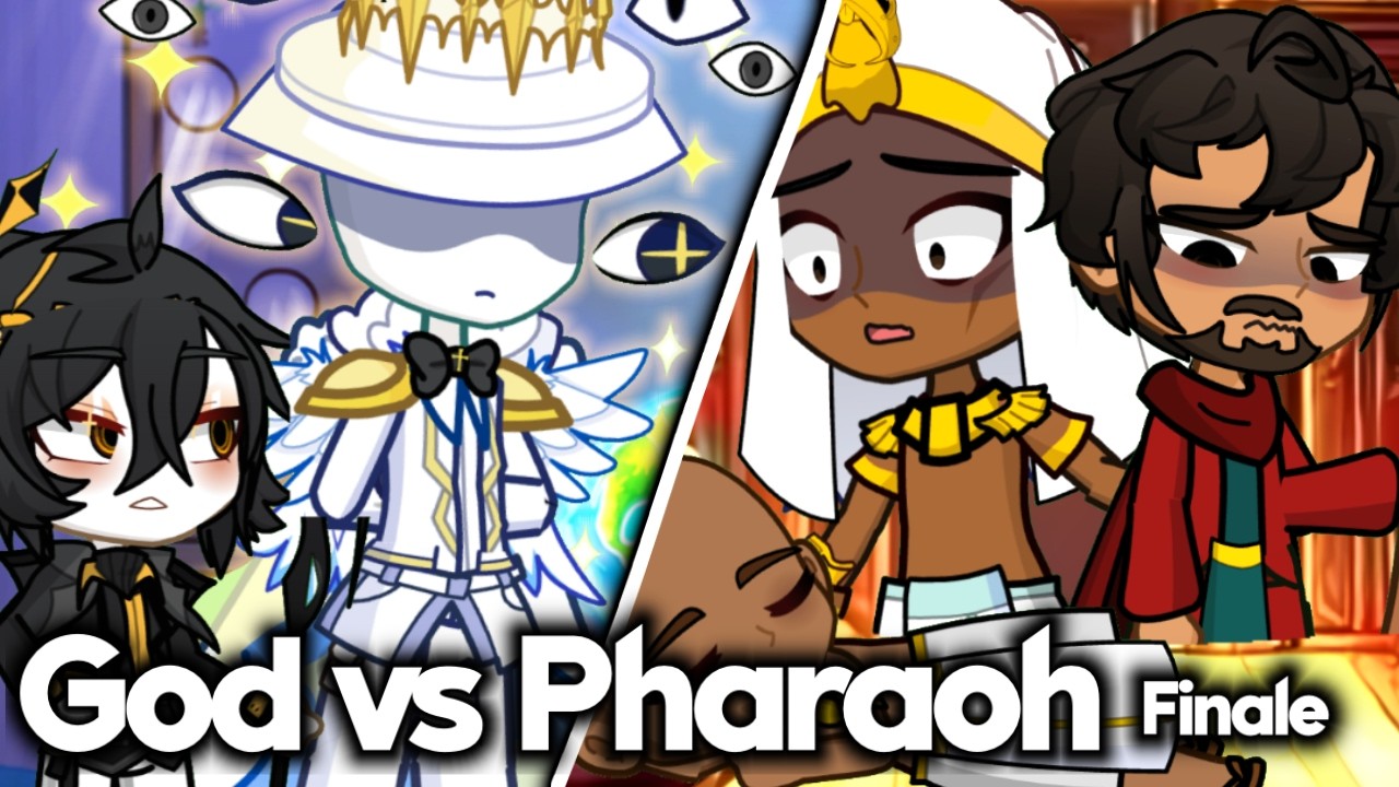 If Hazbin Hotel GOD vs Pharaoh || FINALE || Short Gacha Skit || - YouTube